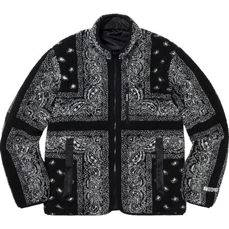 Yahoo オークション 新品未開封 Supreme Reversible Bandana Fleece