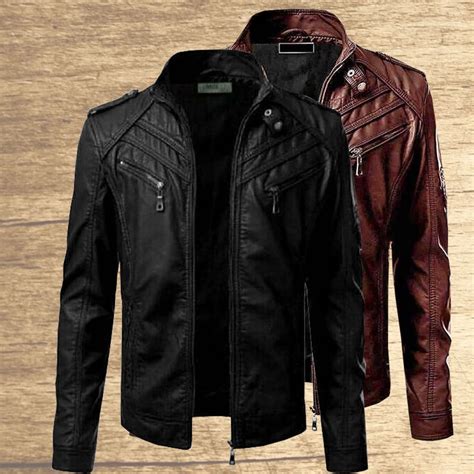 Jual Jaket Kulit Pria Asli Elegant Brownie Arl Silverstone Rfla