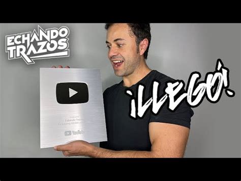 Llegó mi placa de Youtube de 100 000 suscriptores unboxing YouTube