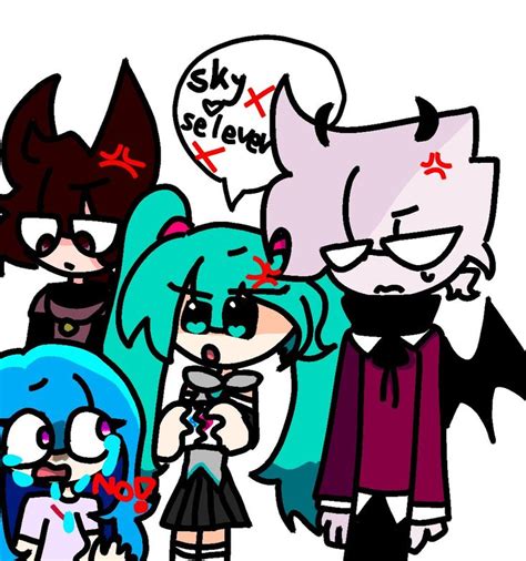Selever X Miku En 2022 Dibujos Animados Bonitos Plantillas Para Porn