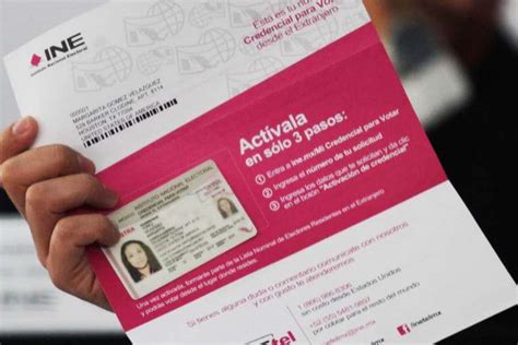 Credencial Para Votar En El Extranjero Ine Facilita Tr Mite Para Migrantes