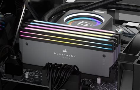 Corsair Unveils Dominator Titanium Ddr Kits Reaching For Ddr