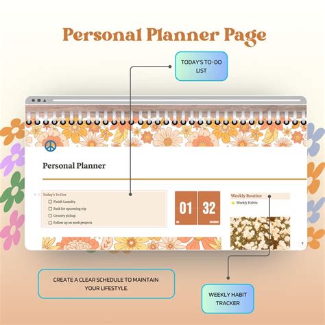 2023 And 2024 Retro Notion All In One Life Planner Template ADHD