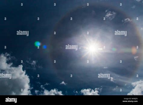 Halos Are Atmospheric Phenomena Created By Light Which Is Reflected Or