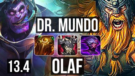 DR MUNDO Vs OLAF TOP Rank 7 Mundo 1 6M Mastery 400 Games TR