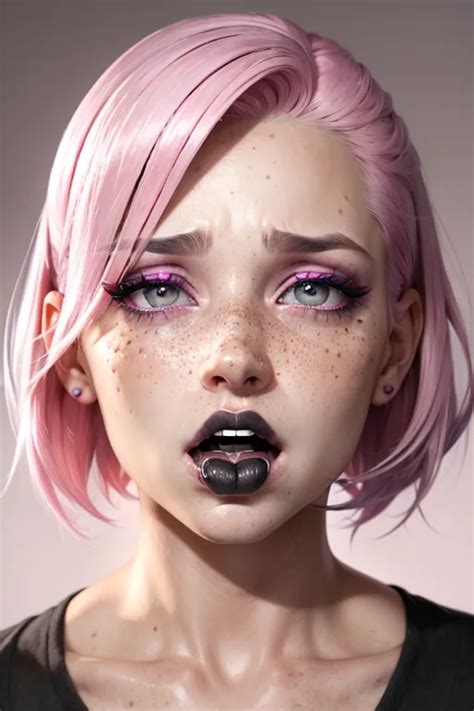 Dopamine Girl Photorealistic Accurate Face Detailed Face