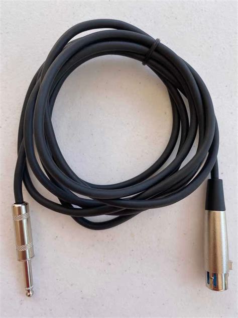 Cable Canon Xlr Hembra A Plug Macho En Mono Metros Mercado Libre