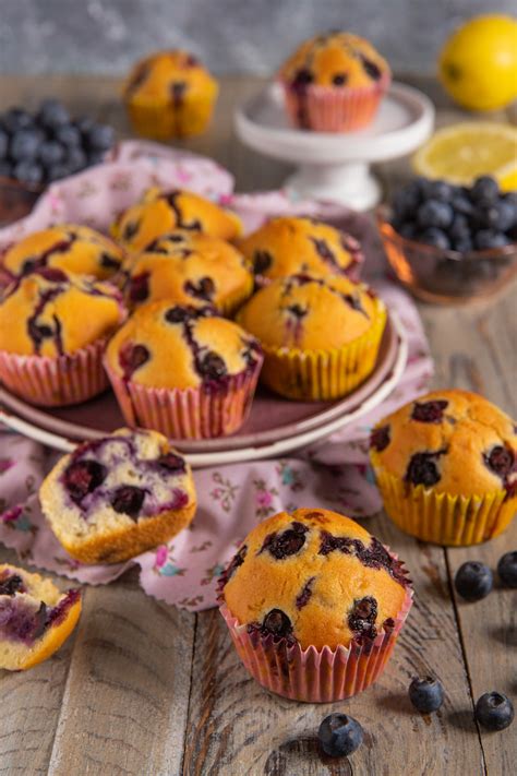 Muffin Ai Mirtilli Senza Burro Sonia Peronaci