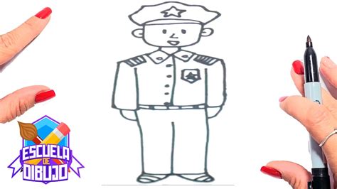 Como Dibujar Un Policia Easy Drawings Dibujos Faciles Dessins Porn