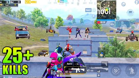 I RUSHED 2 PRO SQUADS AT SAME TIME 25 KILLS SOLO VS SQUAD PUBG
