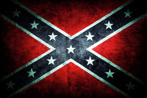 Confederate Flag Photograph By Les Cunliffe
