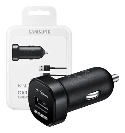 Cargador Auto Samsung Original Usb Tipo C Carga Rápida Febo 825 00