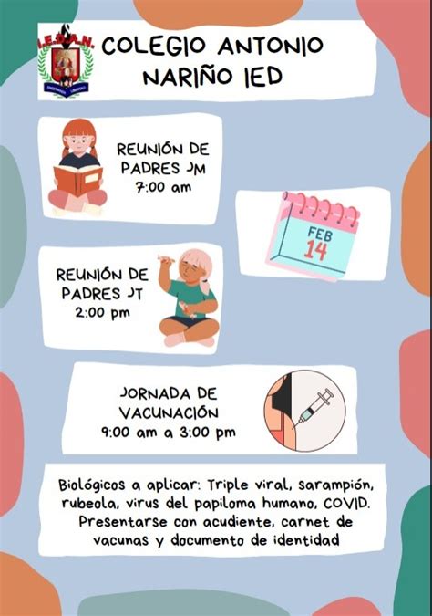 Reuni N De Padres Y Jornada De Vacunaci N Portal Red Acad Mica