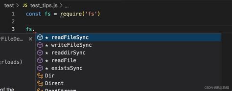 在vscode中，如何给javascript项目增加代码提示 vscode js代码提示 csdn博客