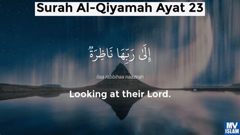 Surah Qiyamah Ayat 22 75 22 Quran With Tafsir My Islam