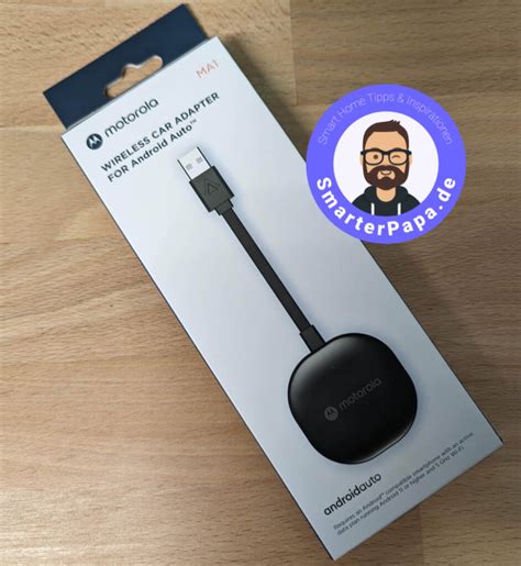 Motorola MA1 Im Test Wireless Android Auto Adapter
