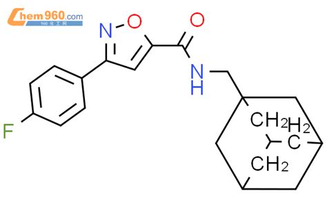 891897 61 3 3 4 Fluoro Phenyl Isoxazole 5 Carboxylic Acid Adamantan