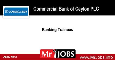Commercial Bank Of Ceylon PLC Vacancies 2022 Banking Trainees
