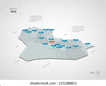 3 908 3d Iraq Map Images Stock Photos 3D Objects Vectors
