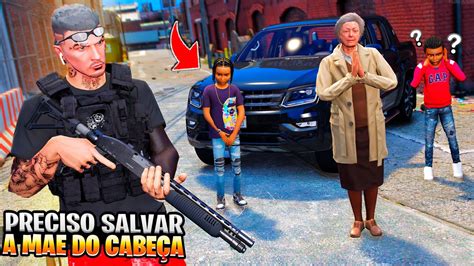 GTA V VIDA DO CRIME PRECISO SALVAR OS FILHO DO ROCK E A MÃE DO