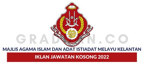 Permohonan Jawatan Kosong Majlis Agama Islam Dan Adat Istiadat Melayu