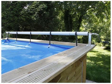 Enrouleur bâche à bulles piscine hors sol ou enterrée Premium Kokido