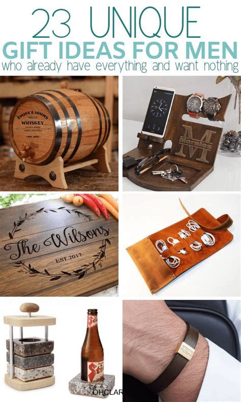 31 Unique Gift Ideas For Men Who Have Everything 2023 Birthday