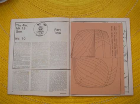 Model Boats Plan Of Burutu Bajima Motor Tugs With Original Magazine