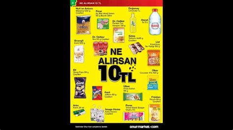 Onur Market Bursa F Rsatlar Kampanyalar May S Youtube