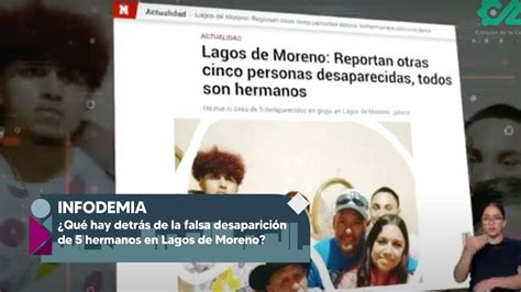 Infodemia Qu Hay Detr S De La Falsa Desaparici N De Hermanos En