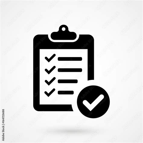 Vetor De Checklist Icon One Of Set Web Icons Do Stock Adobe Stock