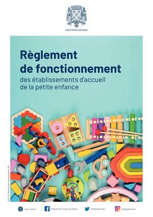 Calaméo Règlement de fonctionnement des établissements d accueil de