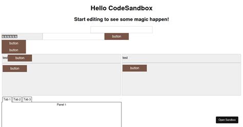 react typescript codesandbox