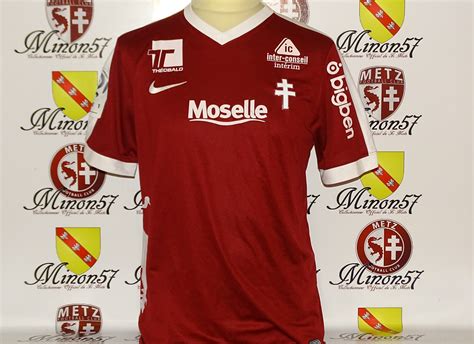 Fc Metz Ligue 1 Saison 2016 2017 maillot porté fc metz