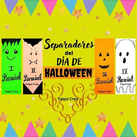 Separadores para Cuadernos de Parciales inspirados en el Día de