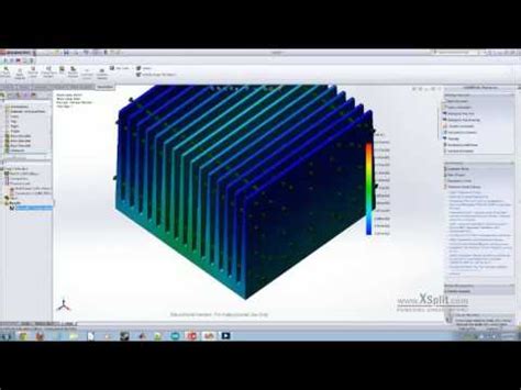 SolidWorks Automation Heat Sink YouTube