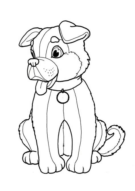Desenhos de Cachorro Grátis para Colorir e Imprimir ColorirOnline