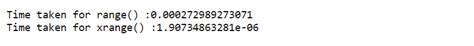 Range Vs Xrange In Python With Examples Codespeedy