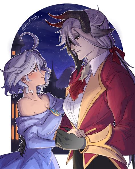 Furina And Arlecchino Genshin Impact Drawn By Cesar Zebrah Danbooru