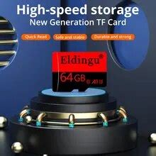 Eldingu Memory Card 32GB 64GB 128GB A1 U3 Class10 Mini TF Card U1 SD