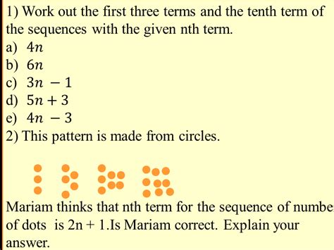math 7 chapter 4 sequences expressions and formula