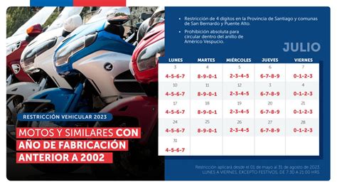 Calendario De Restricci N Vehicular Para Julio De Transporte