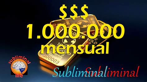 Audio Subliminal RIQUEZA ABUNDANCIA Y PROSPERIDAD 1 000 000 Mensual