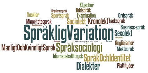 Skolbanken Språkliga variationer