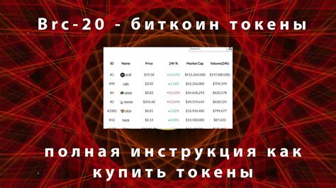Brc 20 биткоин токены и NFT на Unisap полная инструкция как купить