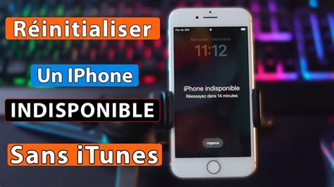 Réinitialiser un iPhone indisponible Sans iTunes YouTube