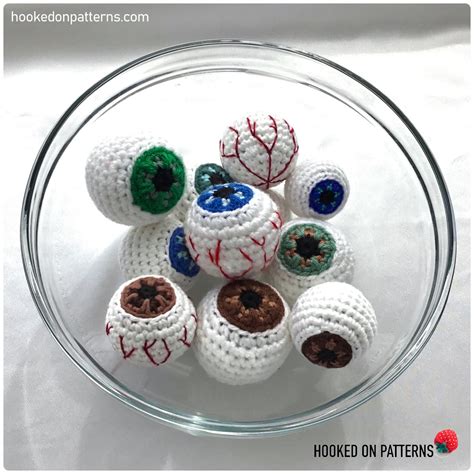 Free Halloween Amigurumi Eyeball Crochet Pattern Hooked On Patterns