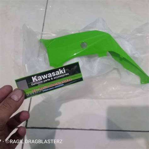 Promo Cover Body Belakang Ninja 250 Rr Mono Z250 Sl Hijau Muda Kiri