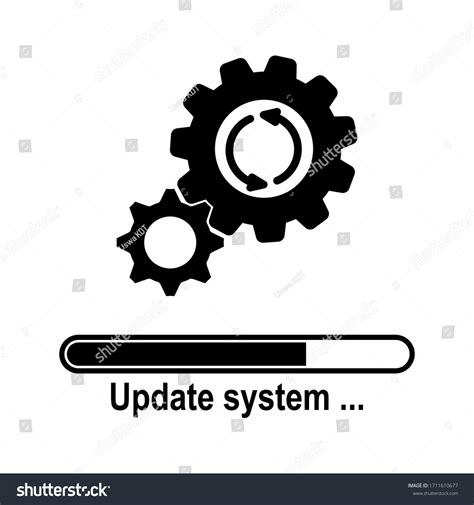 Loading Process Update System Icon Concept Of Royalty Free Stock