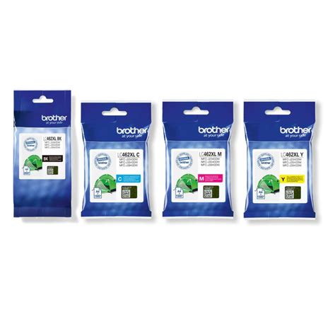 Brother LC462XL Ink Cartridge BK C M Y High Yield Singink